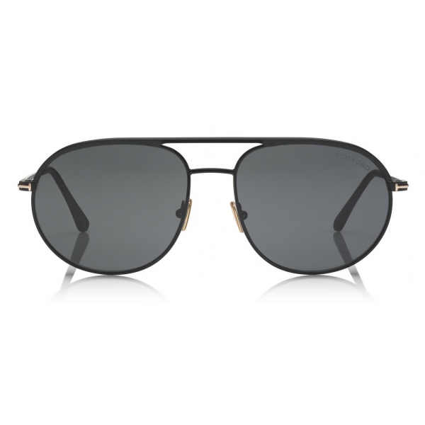 Tom Ford Gio Sunglasses Pilot Sunglasses Matte Black Ft0772