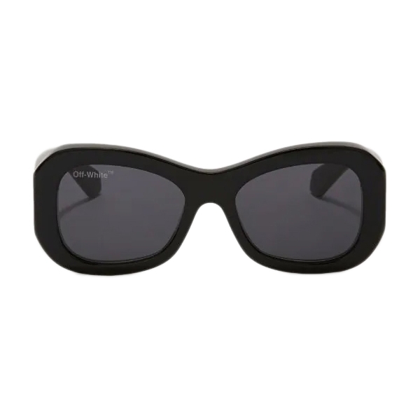 Off White Oval Sunglasses Black Luxury Off White Eyewear Avvenice