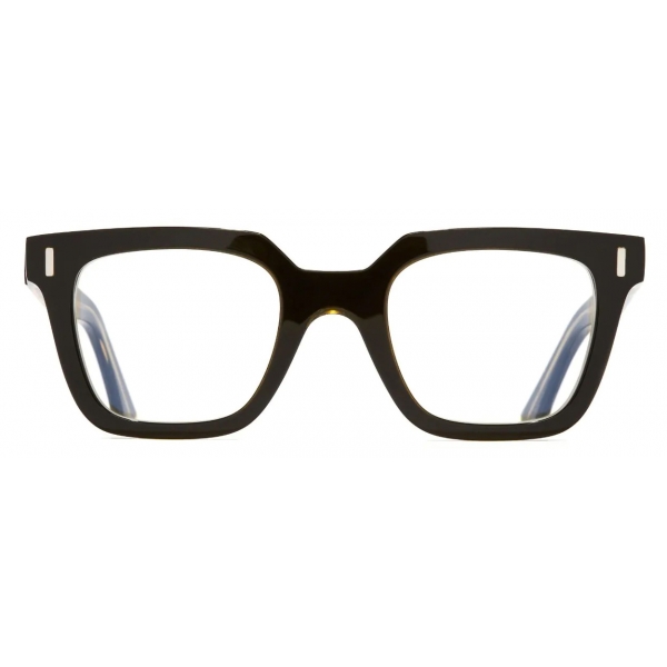 Cutler And Gross 1305 Square Optical Glasses Yellow On Black Luxury Cutler And Gross Eyewear